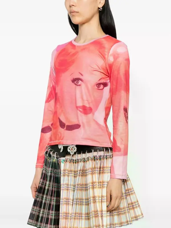 CHOPOVA LOWENA Printed Long Sleeve T-shirt