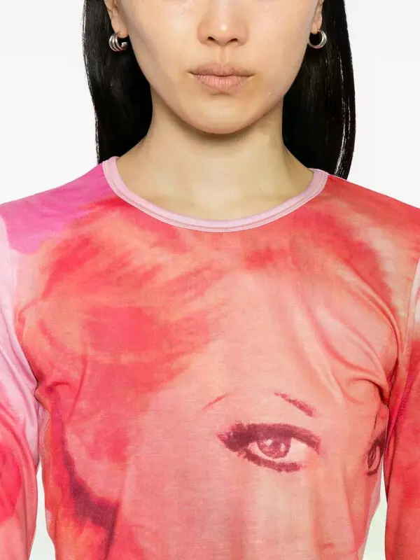 CHOPOVA LOWENA Printed Long Sleeve T-shirt