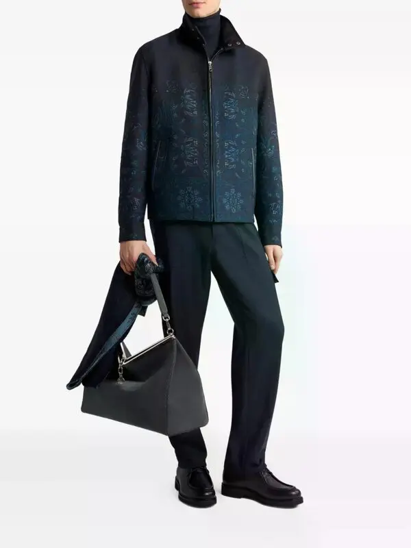 Etro Jacquard Paisley-print Jacket