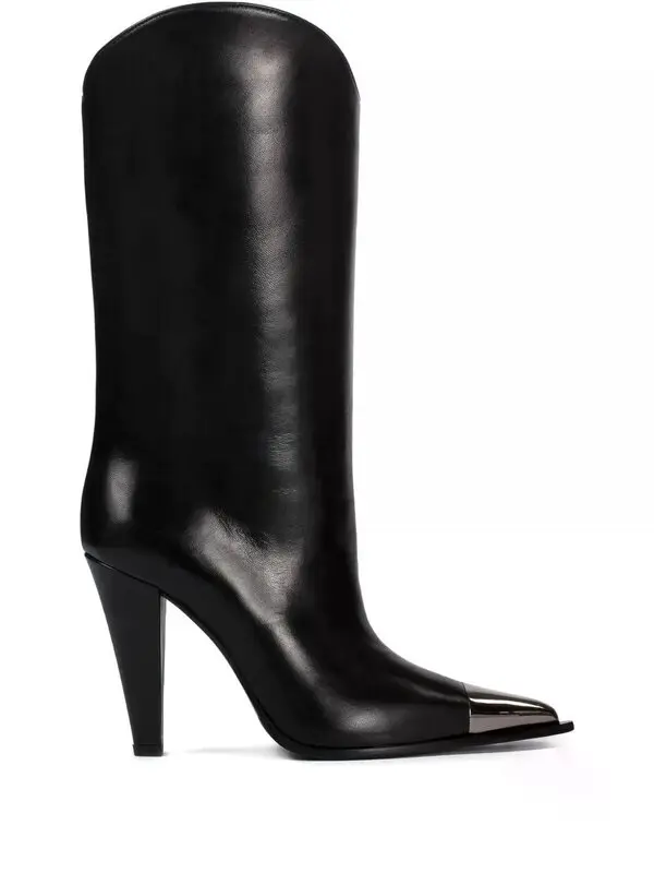 LE SILLA 110mm Tess Metallic-toe Boots