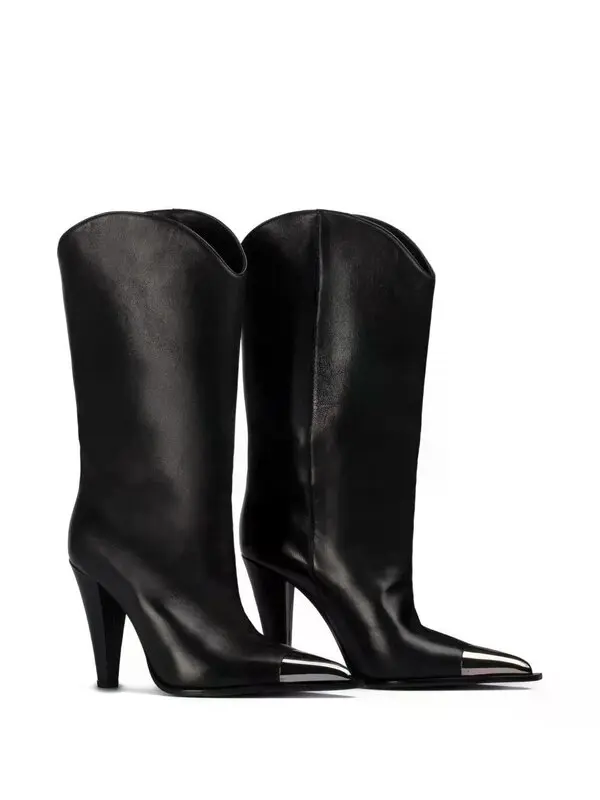 LE SILLA 110mm Tess Metallic-toe Boots