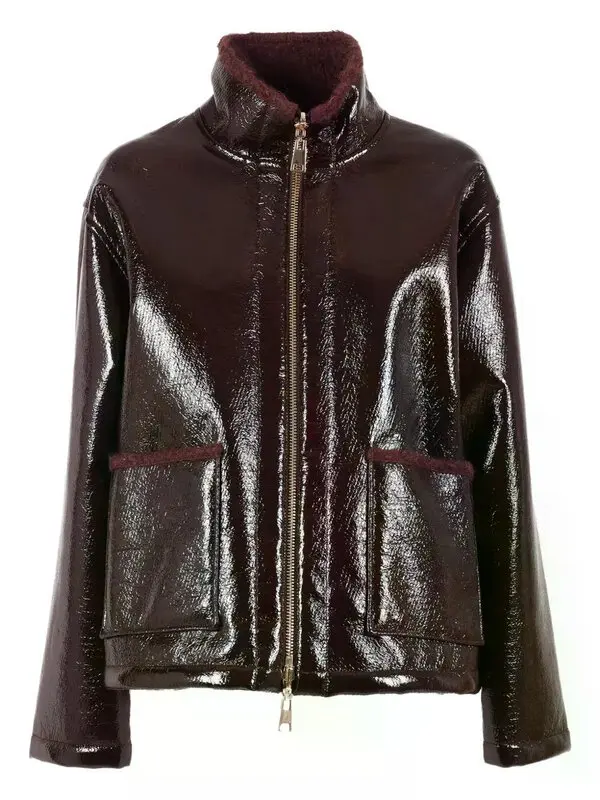 Lorena Antoniazzi High-neck Zip-front Jacket
