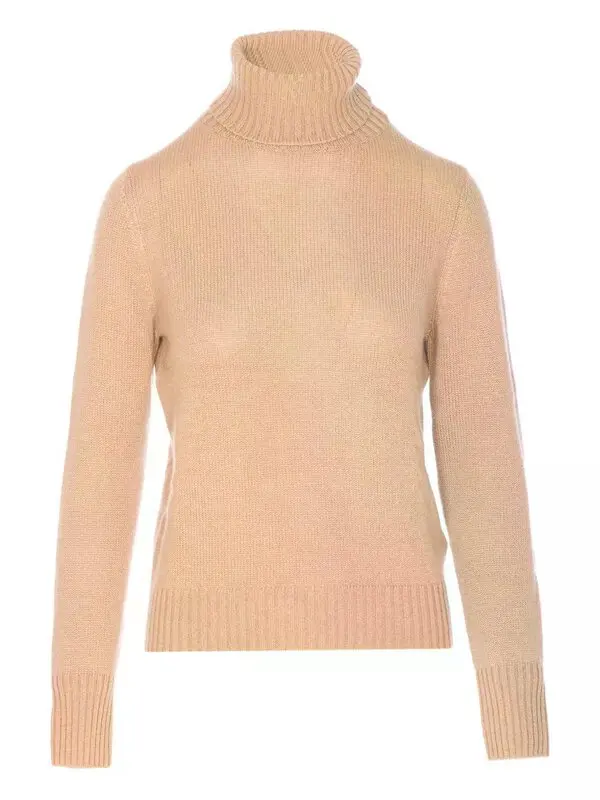 ALLUDE High-neck Cashmere Sweater
