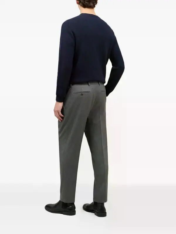 Boglioli Pleated Wool Trousers