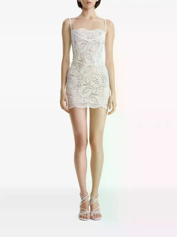 2310 STUDIO Lace Corset Mini Dress