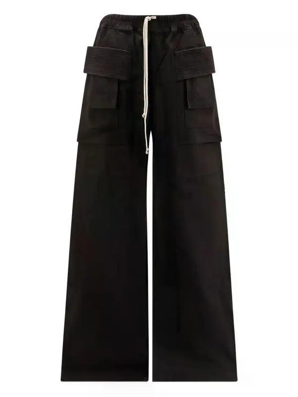 Rick Owens Drawstring-waistband Trousers - Black