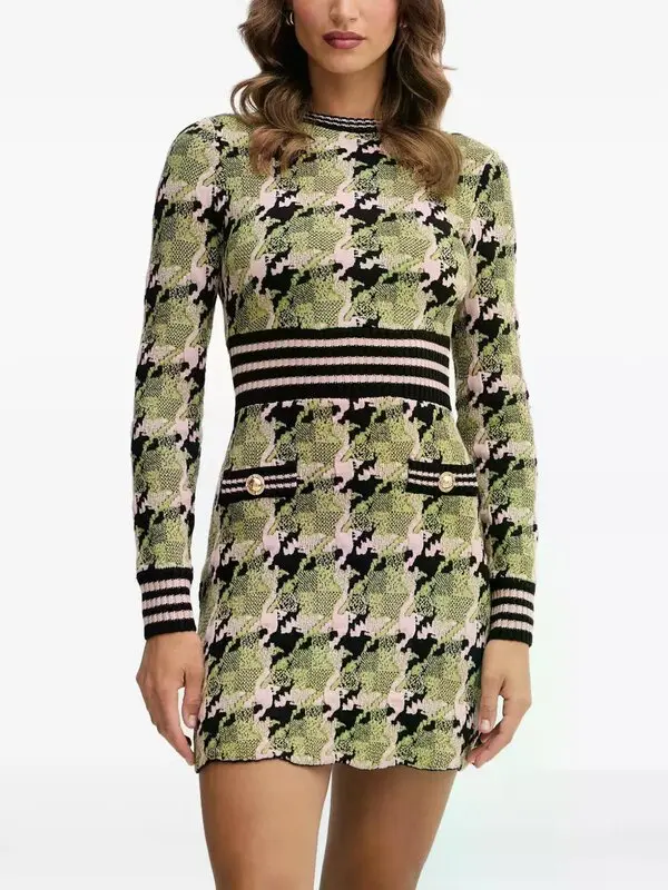 SILVIAN HEACH Geometric-pattern Mini Dress
