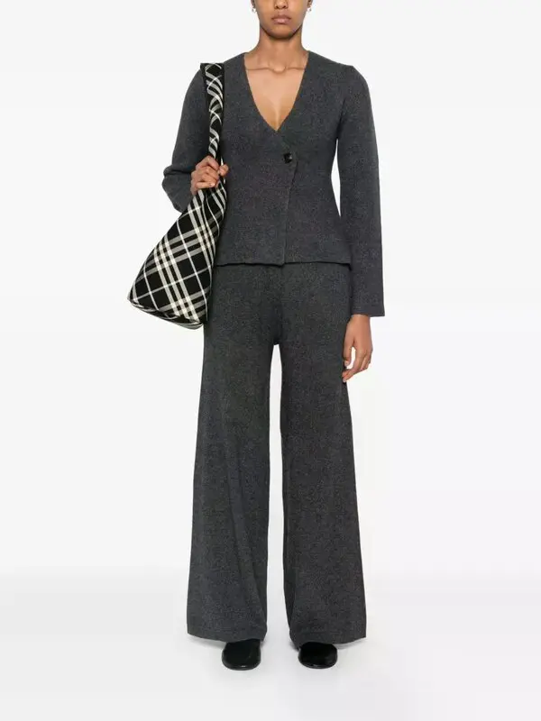 PHILO-SOFIE Knitted Wide Leg Trousers