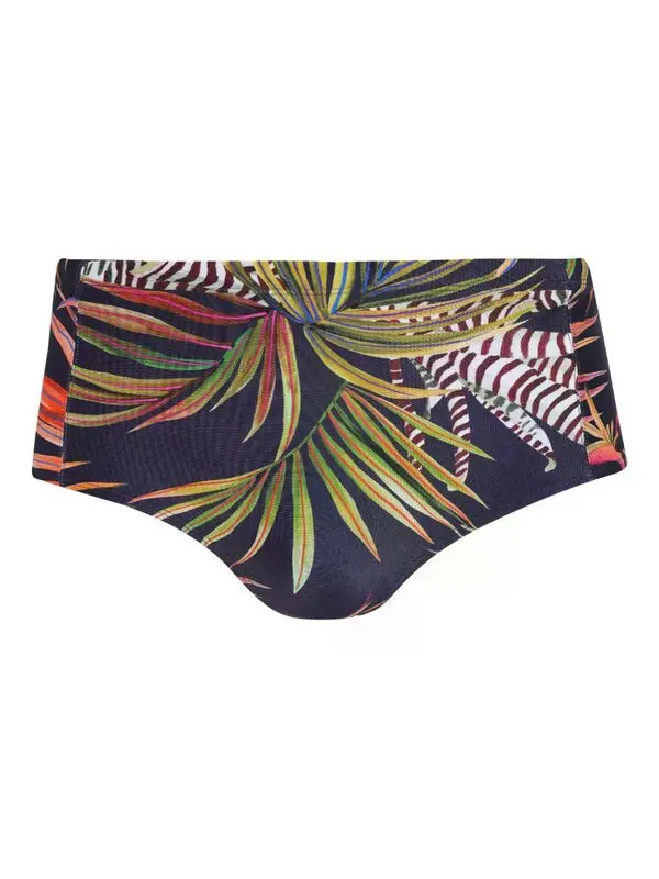LYGIA & NANNY Parati Tropical-print Swim Shorts - Blue