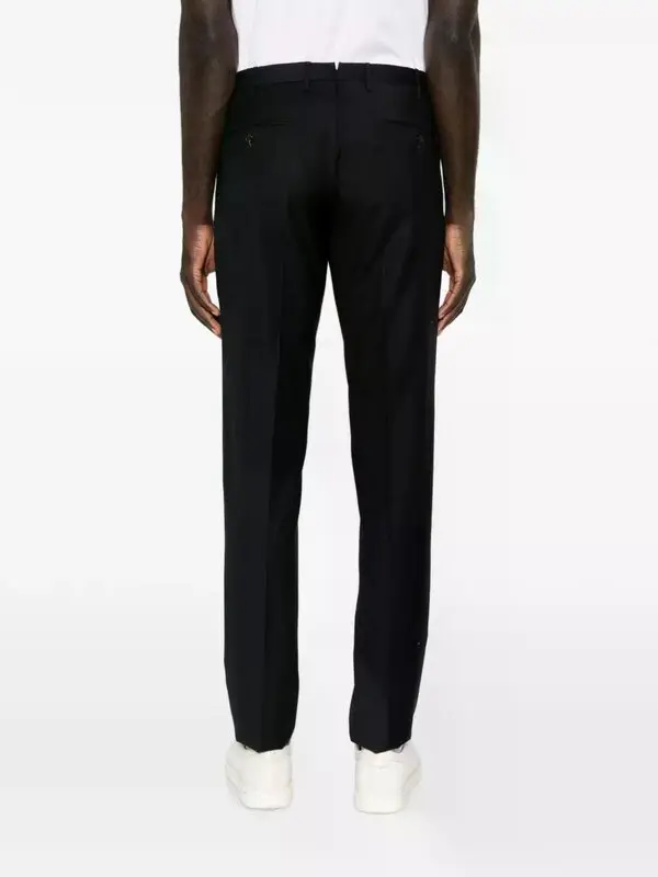 Incotex Flat-front Straight-leg Wool Trousers