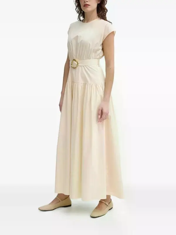 ISABELLE BLANCHE Belted Maxi Dress