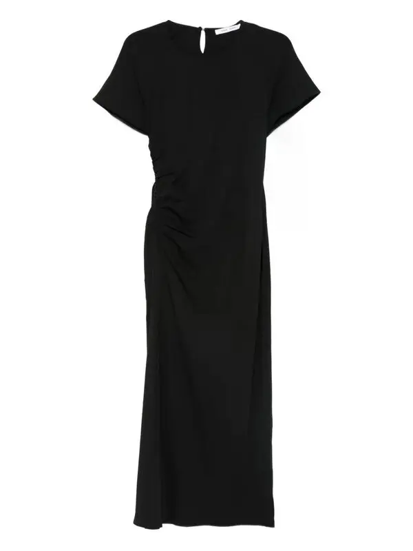 SAMSOE SAMSOE Crew-neck Midi Dress