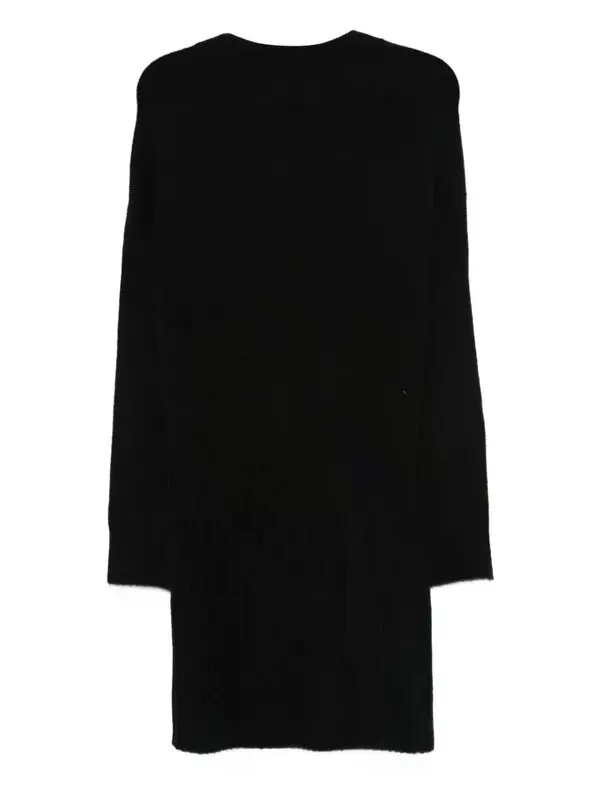 Closed Crew-neck Knit Midi Dress
