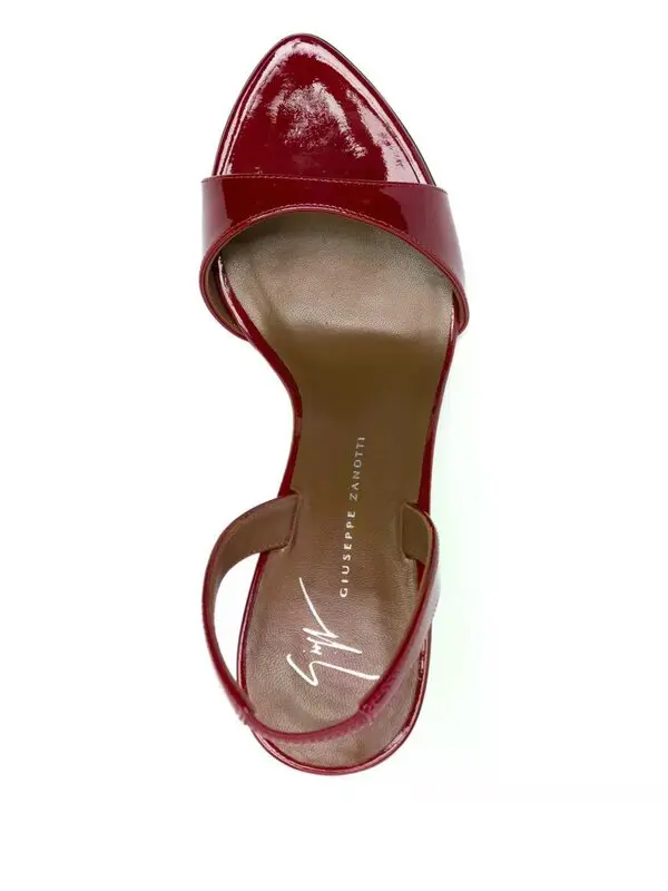 GIUSEPPE ZANOTTI 90mm Slingback Heeled Sandals