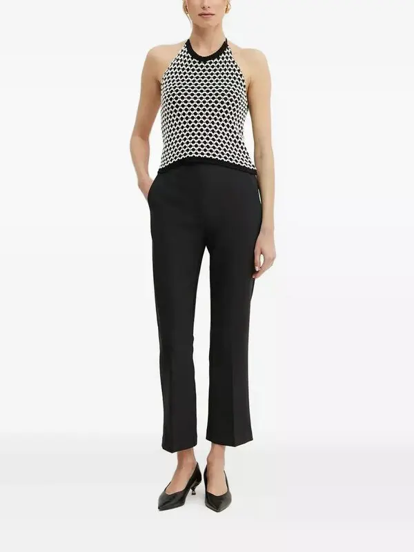 SIMONA CORSELLINI Braided Halterneck Top