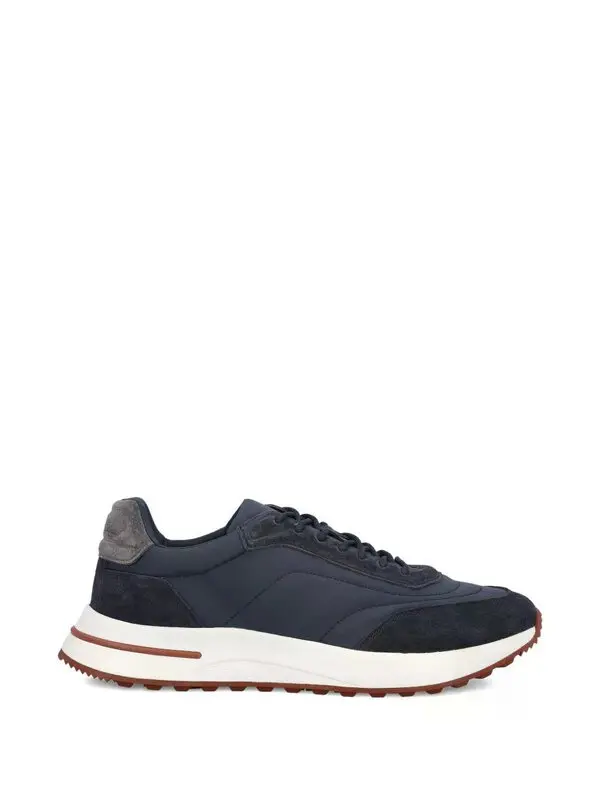 Loro Piana Suede-panel Nylon Sneakers