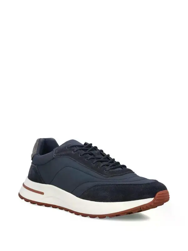 Loro Piana Suede-panel Nylon Sneakers
