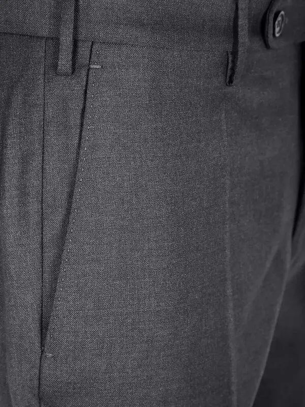 Incotex Wool Trousers - Grey