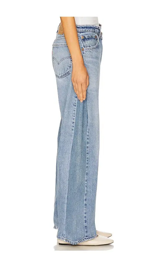 ALIGRACE Vintage Crossover Barrel Jeans