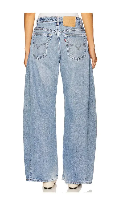 ALIGRACE Vintage Crossover Barrel Jeans