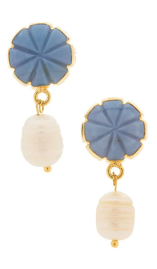 Dannijo Morgan Earrings - Ivory