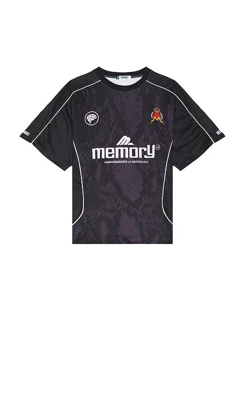 MEMORY LANE Snake Pattern Soccer Jersey