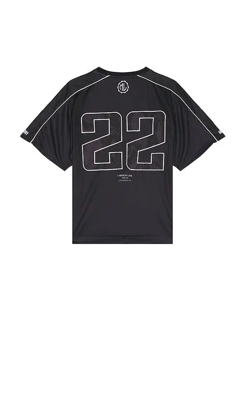 MEMORY LANE Snake Pattern Soccer Jersey