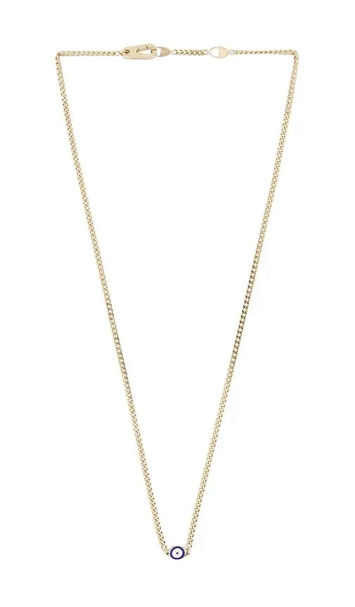 Miansai Single Eye Chain Necklace - Blue