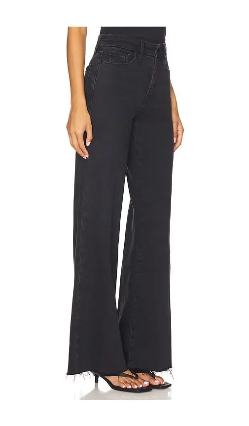 Good American Soft Tech Palazzo Jeans