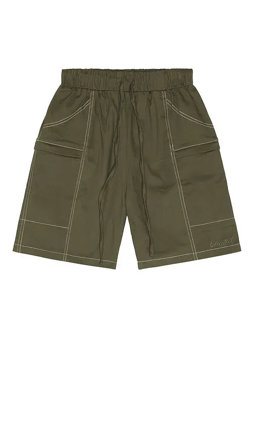 BOUND Canvas Contrast Shorts