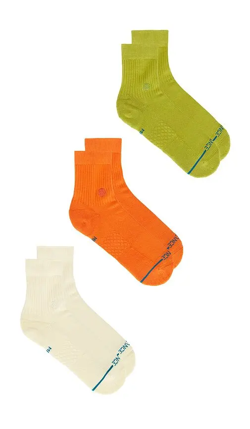 Stance Icon Quarter 3-pack Socks