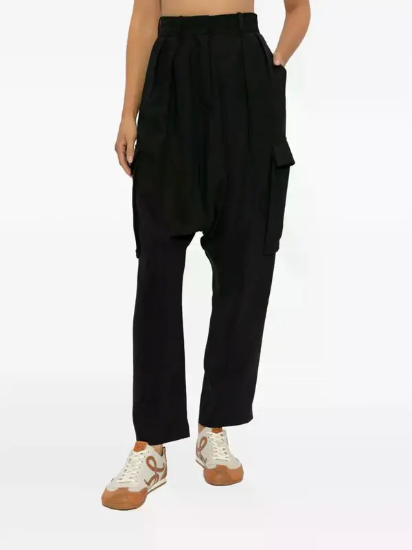 Loewe Pleated Cargo Trousers