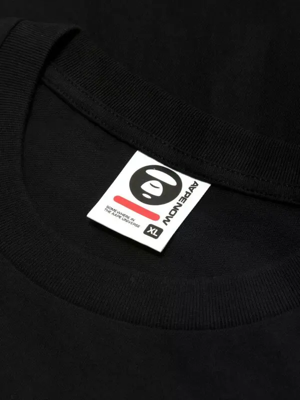 AAPE BY *A BATHING APE Logo-detail T-shirt