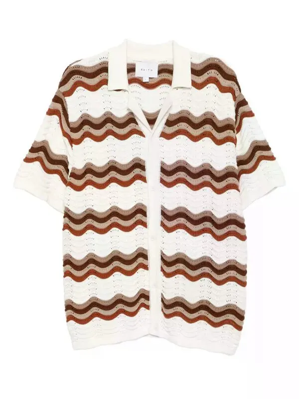 RAITH Primavera Wave Shirt - Neutrals