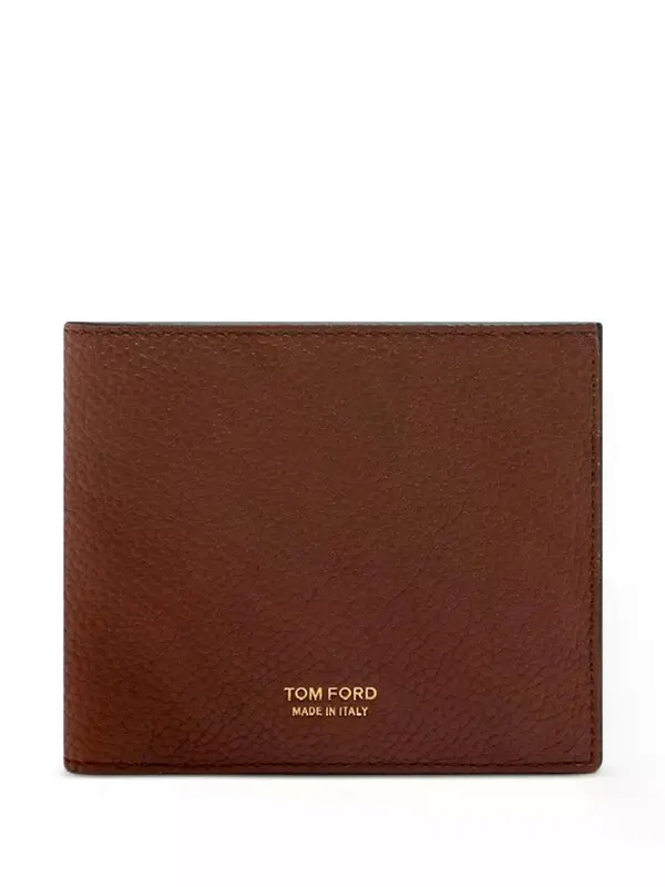 TOM FORD Leather Wallet - Brown
