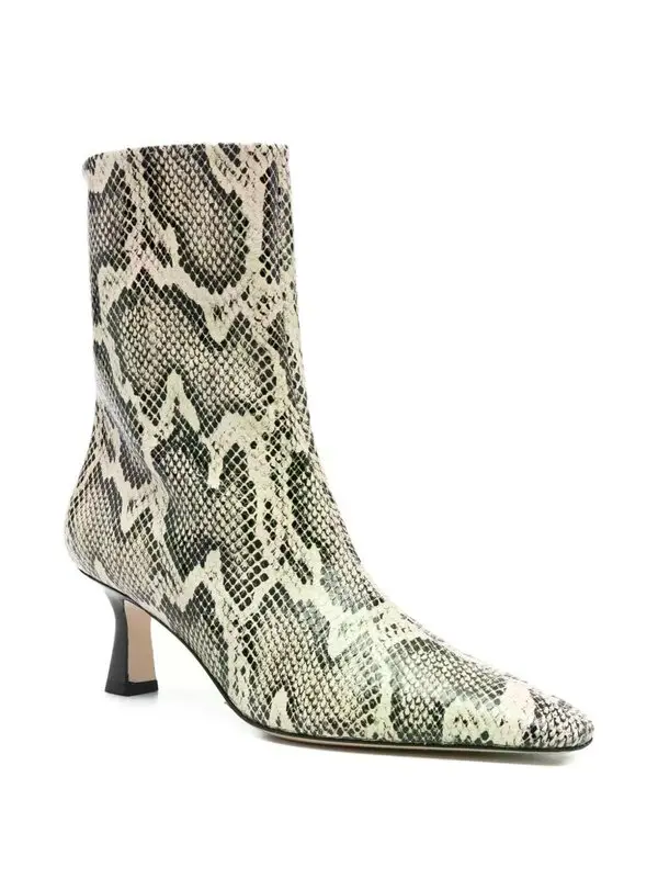 AeydĒ 65mm Elina Ankle Boots - Neutrals