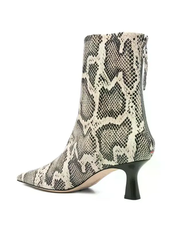 AeydĒ 65mm Elina Ankle Boots - Neutrals