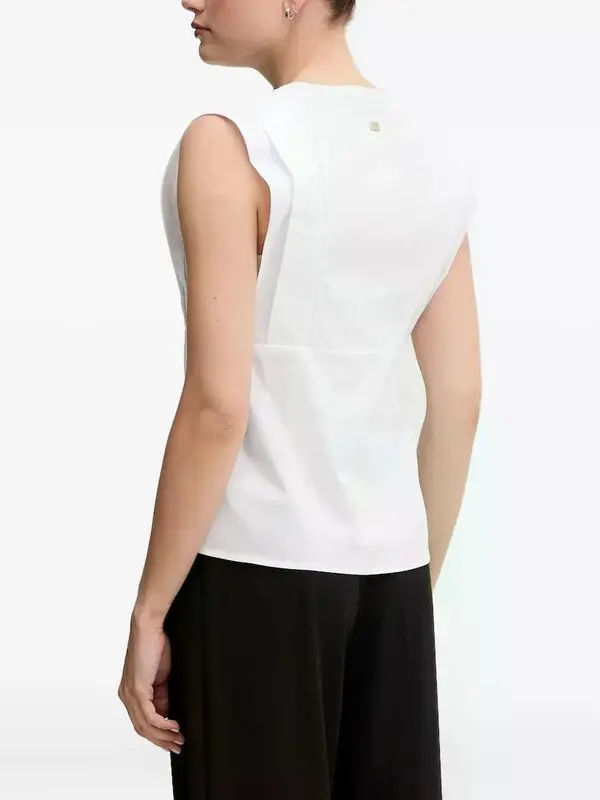 JOOP! Sleeveless V-neck Blouse