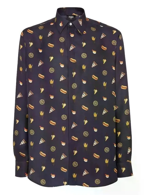 Fendi Graphic-print Shirt