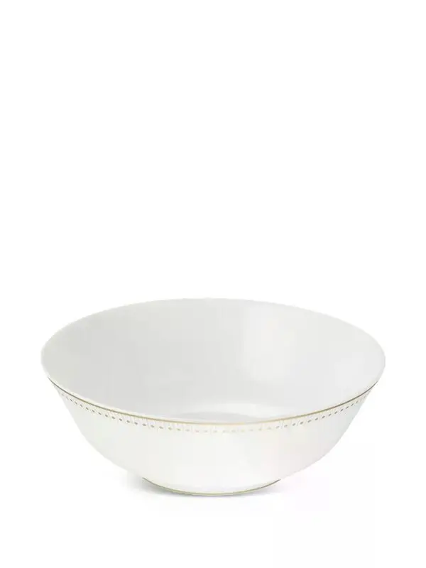 Christofle Malmaison Impériale Porcelain Salad Bowl - White