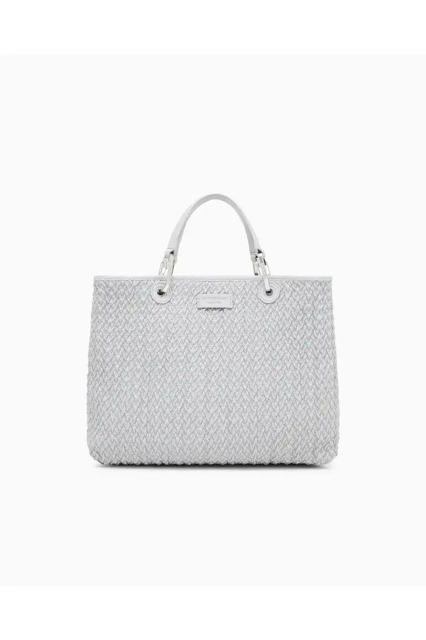 Emporio Armani Medium Myea Shopper Bag - Grey