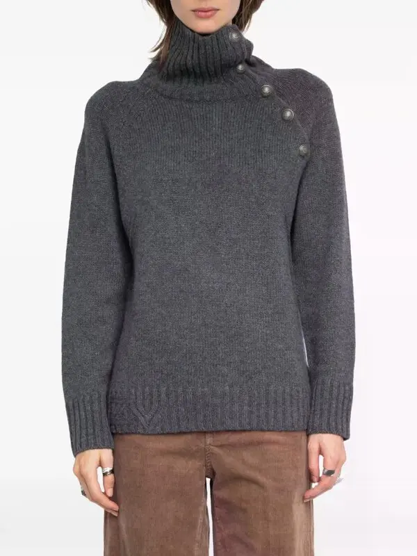 Zadig&Voltaire Mora High-neck Sweater