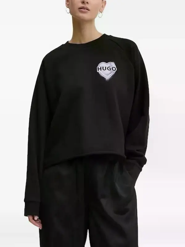 Hugo Heart Logo Sweatshirt