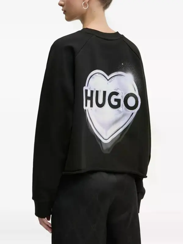 Hugo Heart Logo Sweatshirt