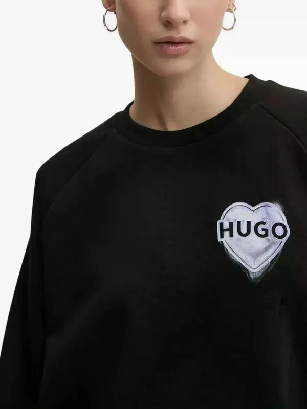Hugo Heart Logo Sweatshirt
