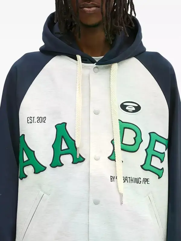 AAPE BY *A BATHING APE® Moonface Raglan Hooded Jacket