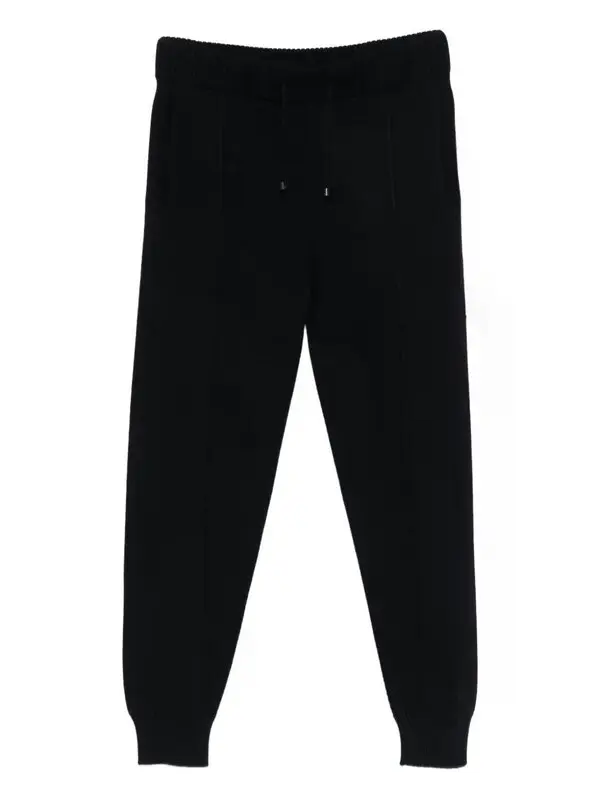 DRUMOHR Ribbed-cuff Wool Track Pants