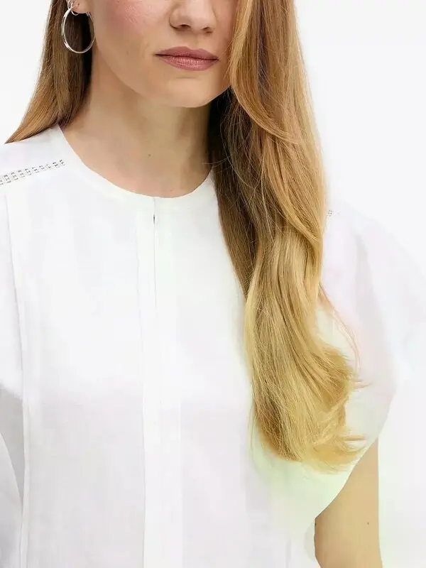 BOSS Ruffled-sleeve Blouse