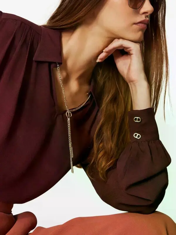TWINSET Chain-embellished Blouse