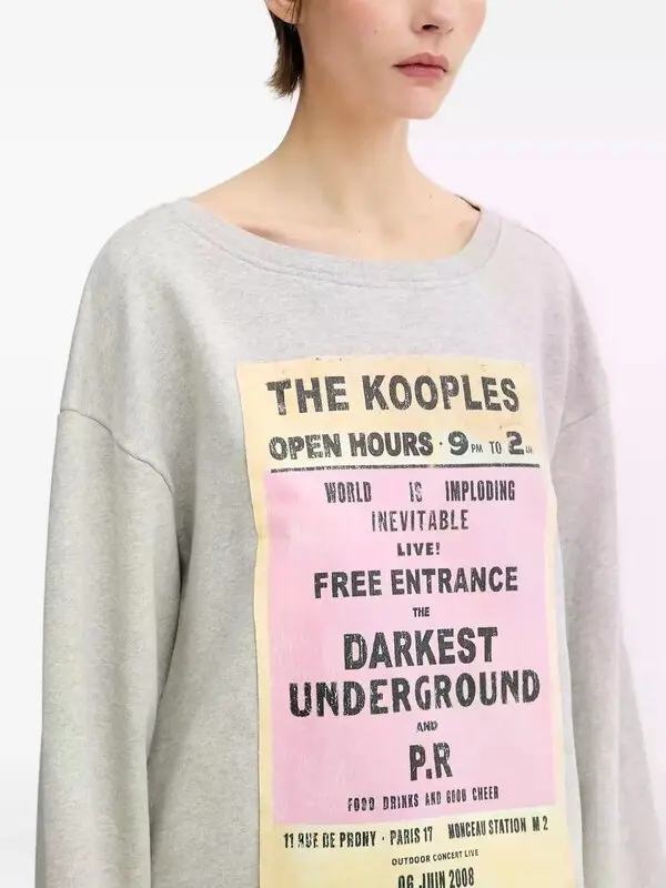 The Kooples Graphic-print Sweatshirt